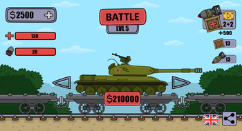 Tanks 2D: Battle with Ratte (by AWD.Good): Play Online For Free On ...
