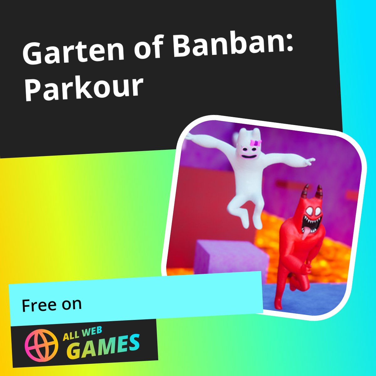 Garten of Banban: Parkour: Play Online For Free On AllWebGames