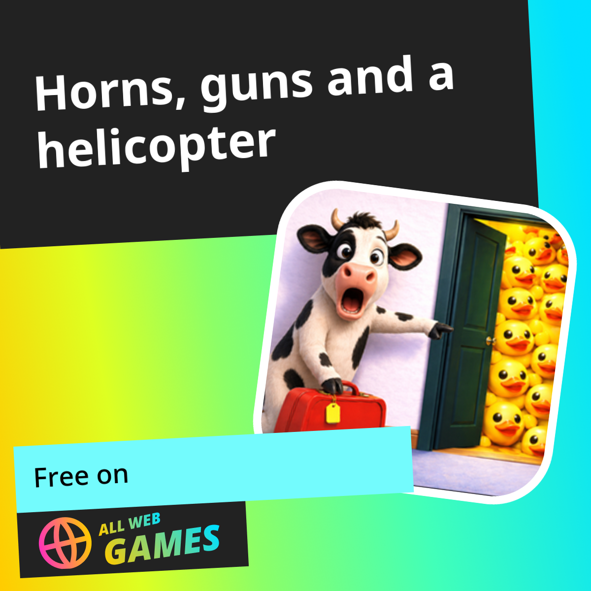 Horns, guns and a helicopter: Play Online For Free On AllWebGames
