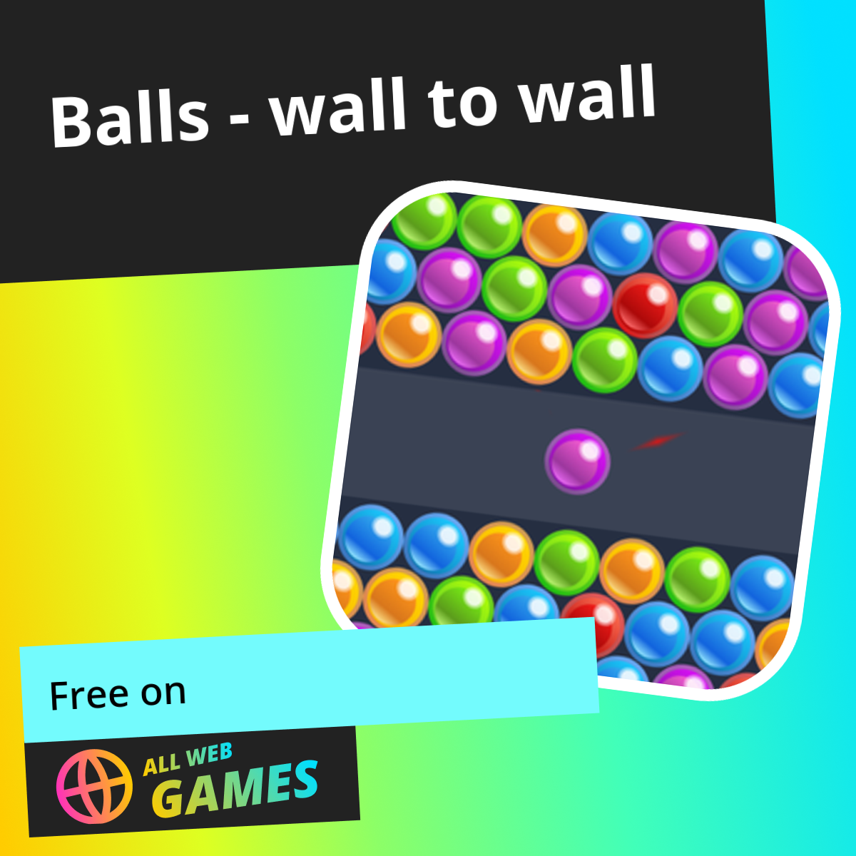 Balls - wall to wall (by Les games): Play Online For Free On AllWebGames