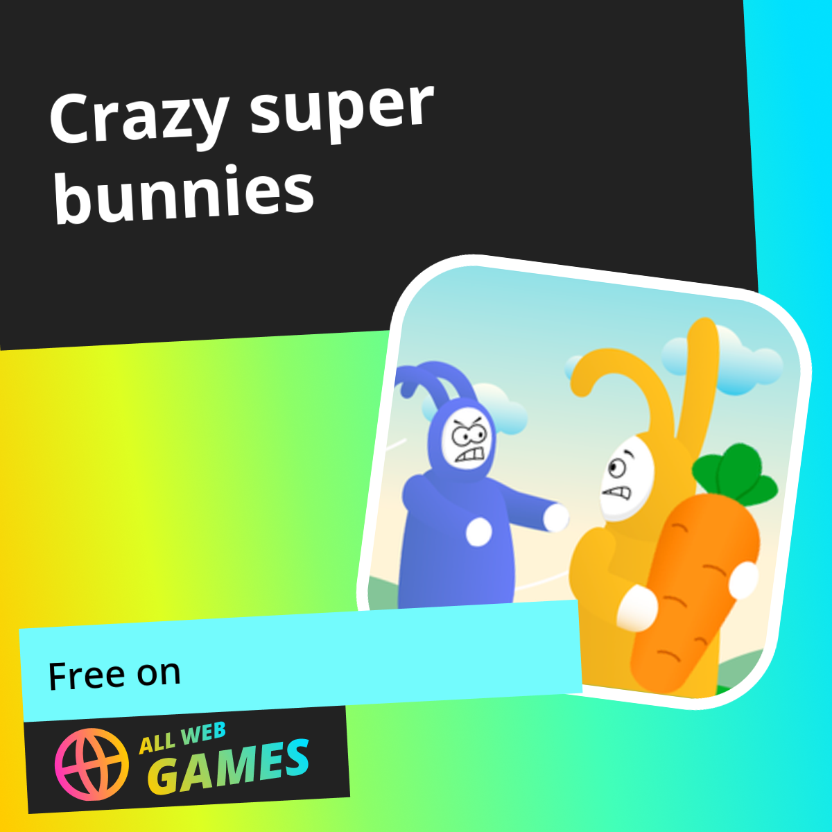 Crazy super bunnies (by PM Games): Play Online For Free On AllWebGames