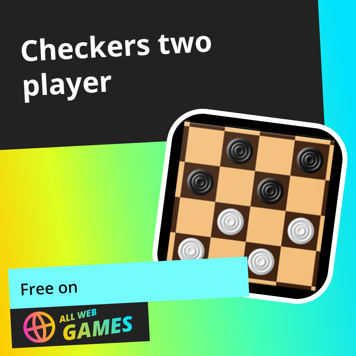 Checkers two player (by Andles Games): Play Online For Free On AllWebGames