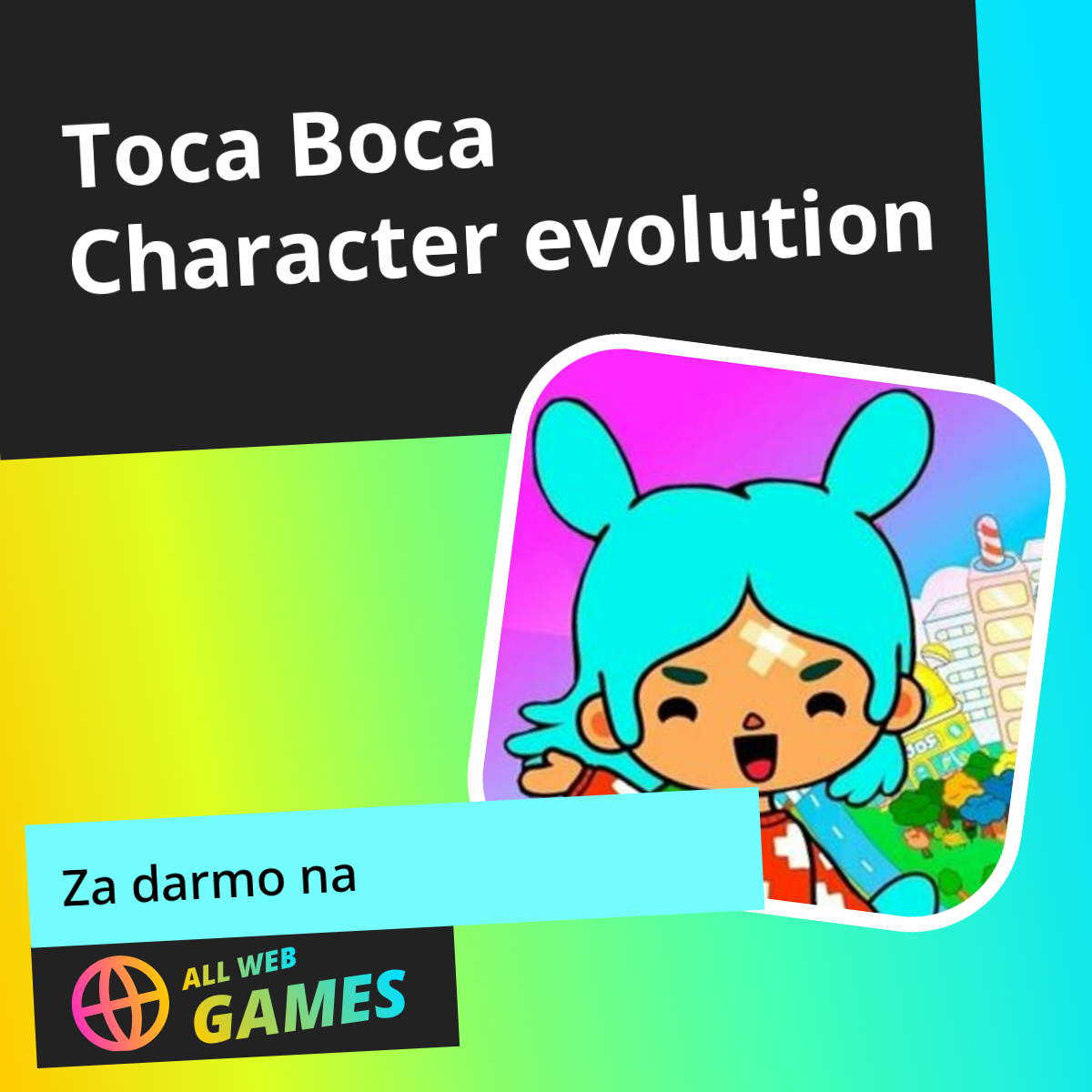 Toca Boca Сharacter evolution (przez PLOV): Graj Online Za Darmo Na AllWebGames