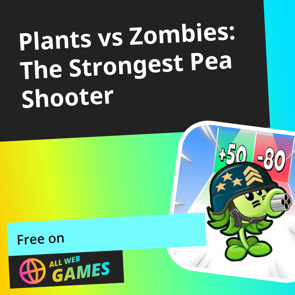 Plants vs Zombies: The Strongest Pea Shooter (by FlacherGames): Play ...