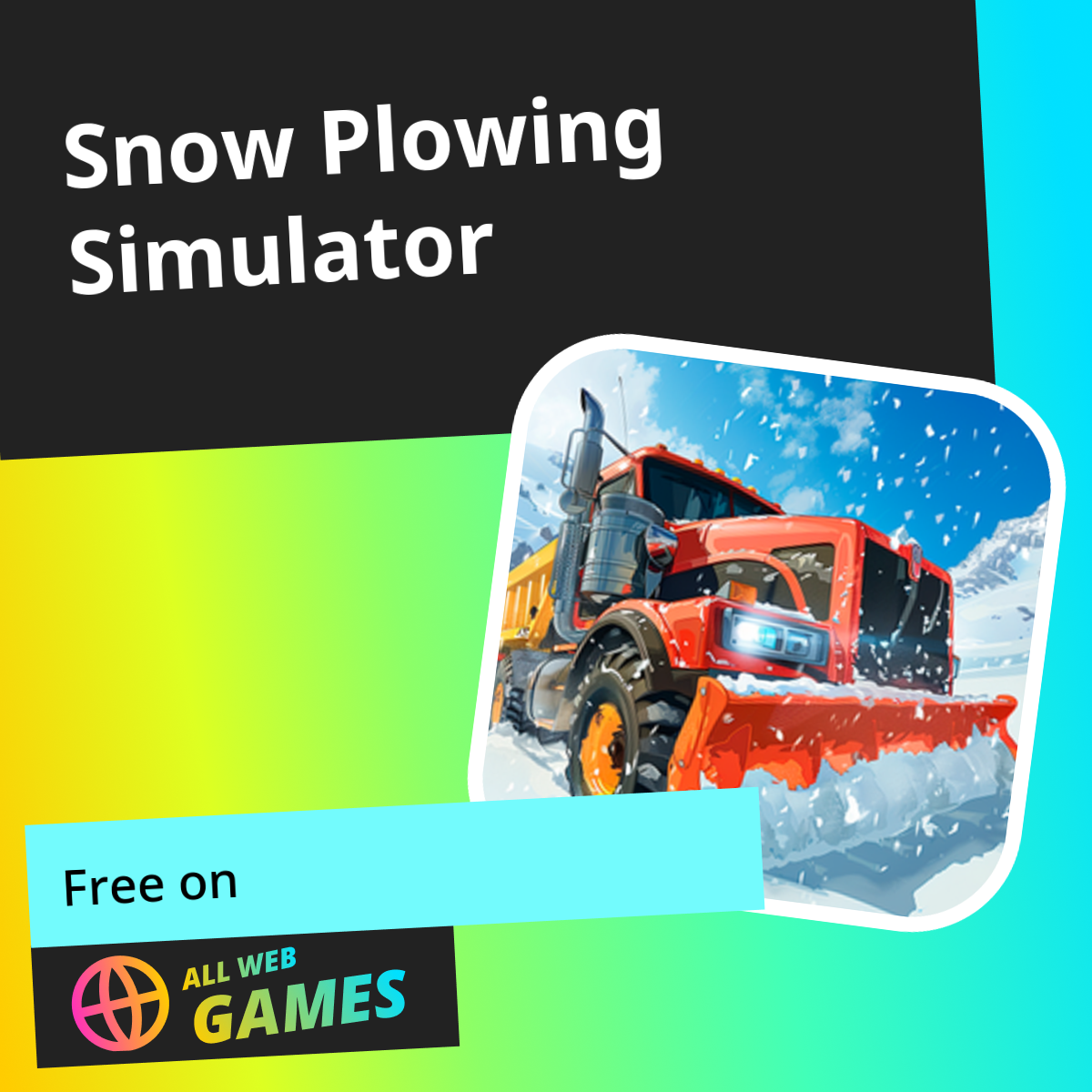 Snow Plowing Simulator (by DarkPlay): Play Online For Free On AllWebGames