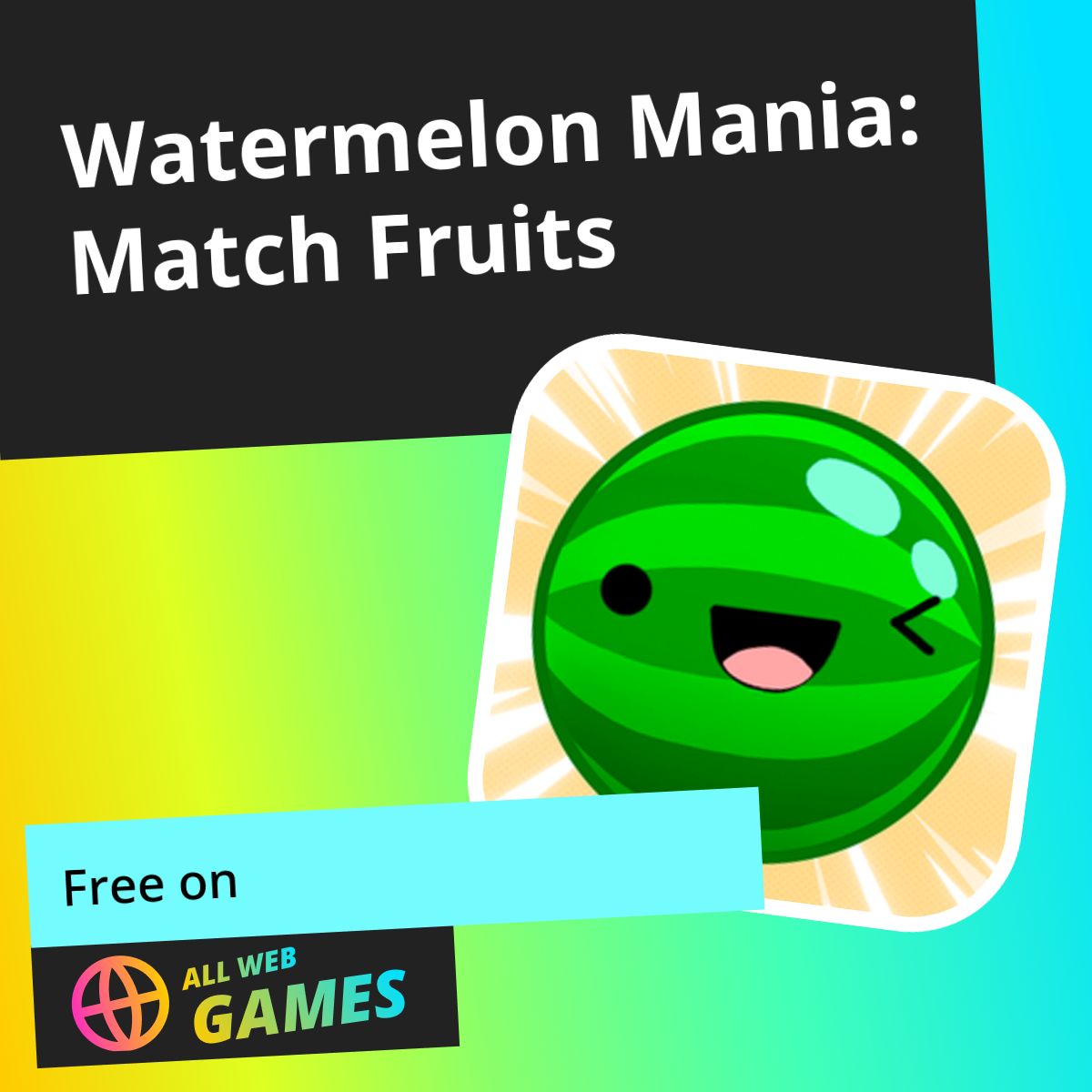 Watermelon Mania: Match Fruits (by Orange B): Play Online For Free On ...