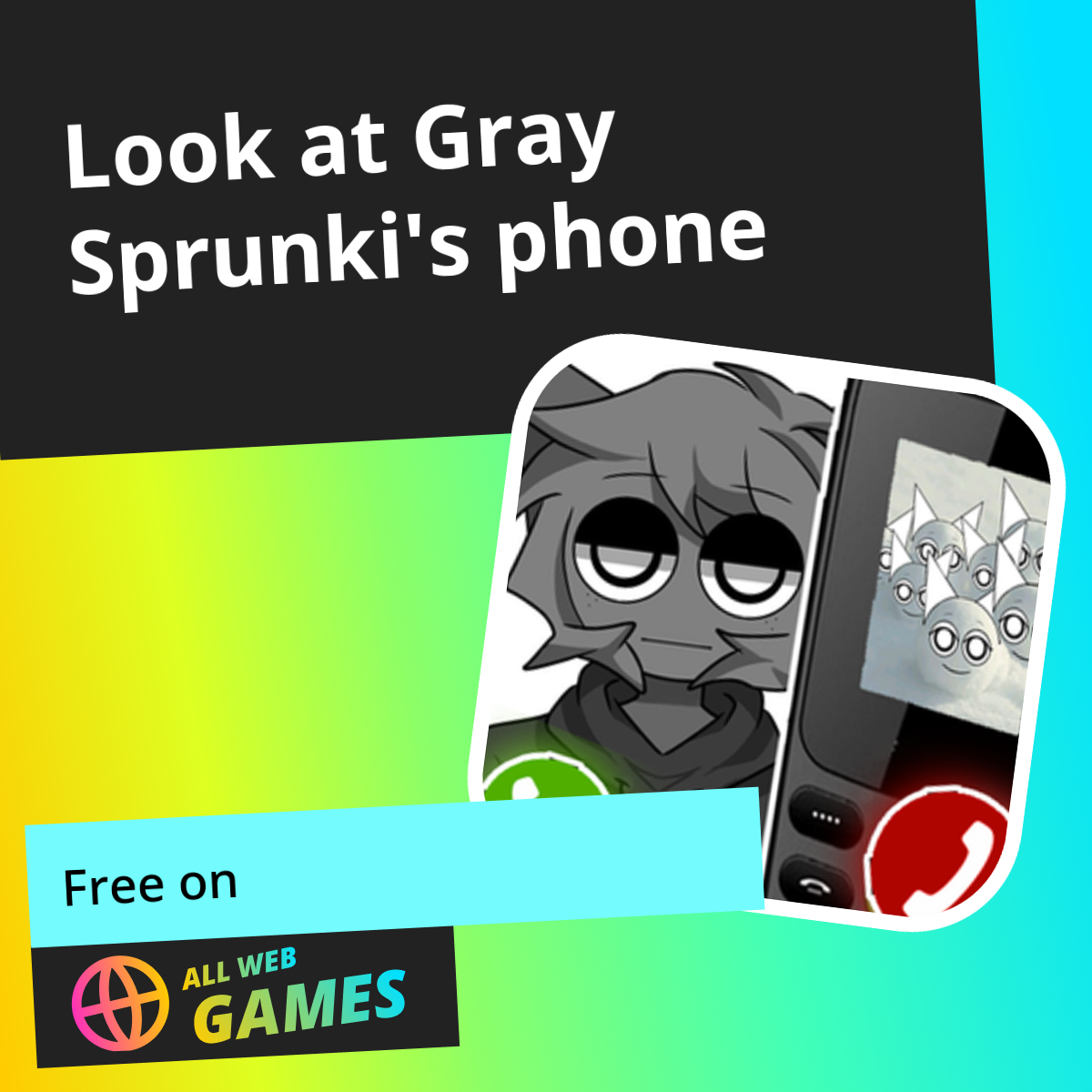 Look at Gray Sprunki's phone (by BlehhUWU): Play Online For Free On ...