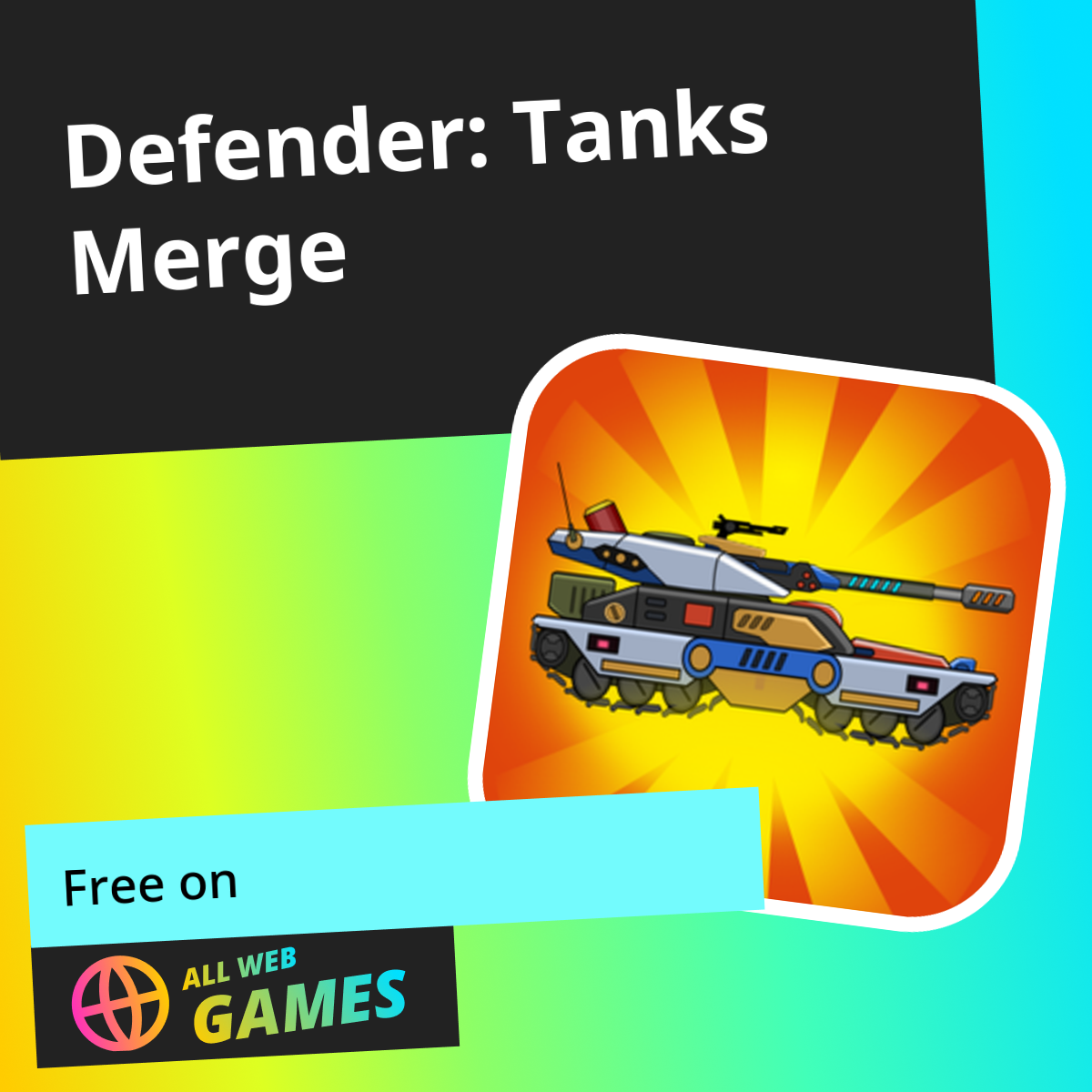 Defender: Tanks Merge: العب عبر الإنترنت مجانًا على AllWebGames