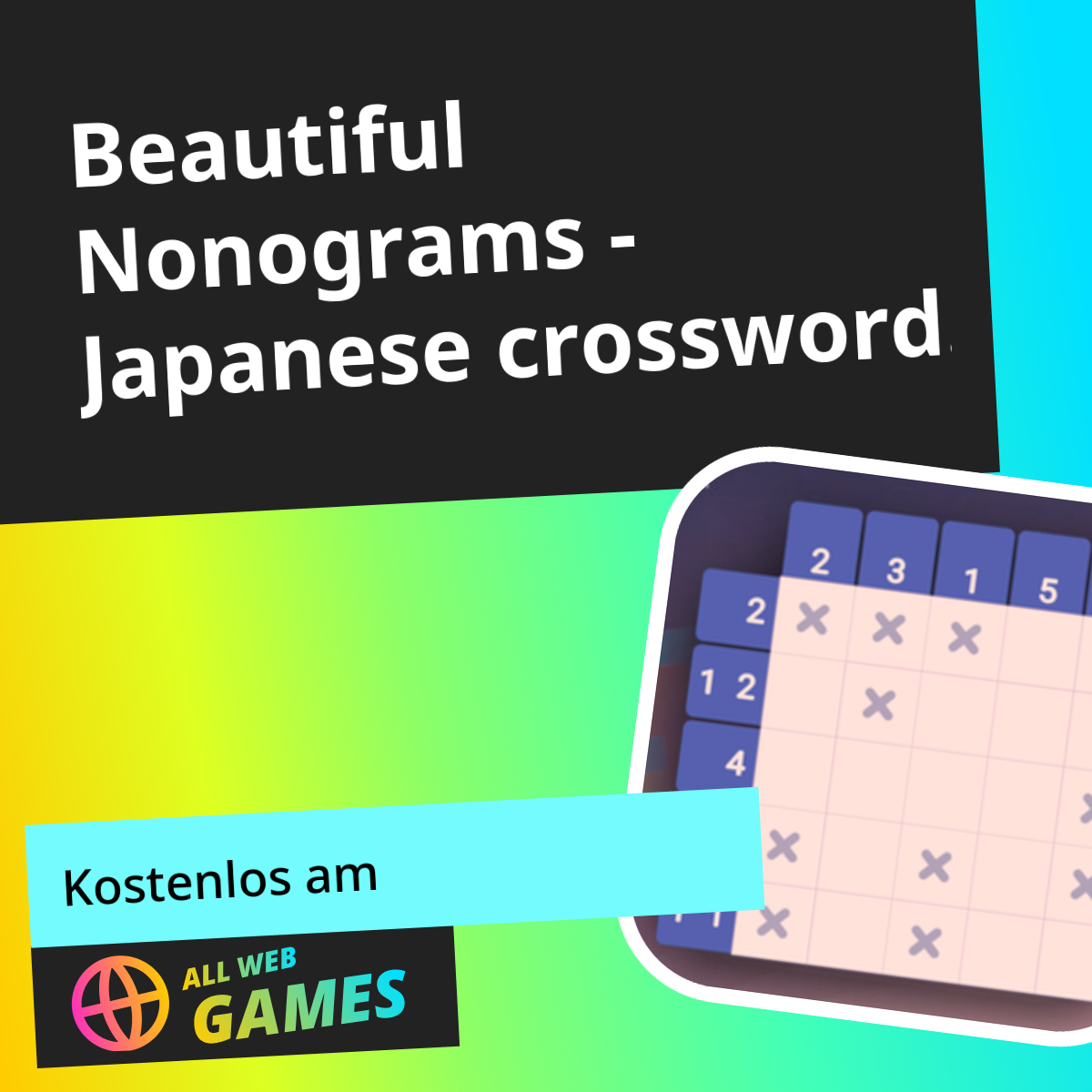 Beautiful Nonograms - Japanese crossword puzzle (von NANAMINER ...