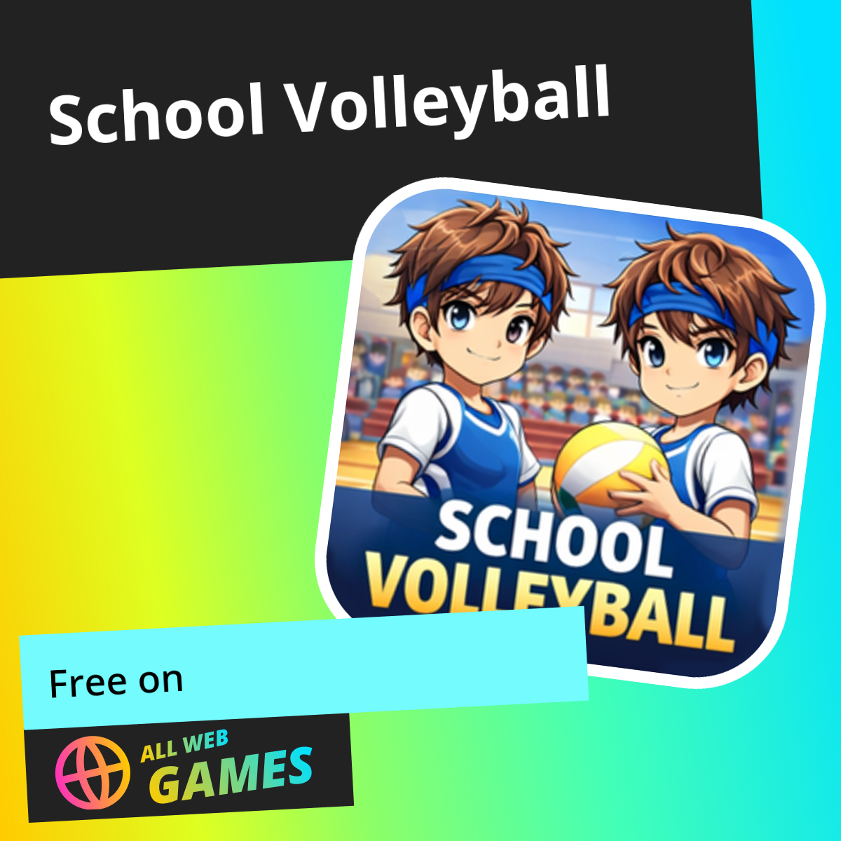 School Volleyball (by JollyRogerGames): Play Online For Free On AllWebGames