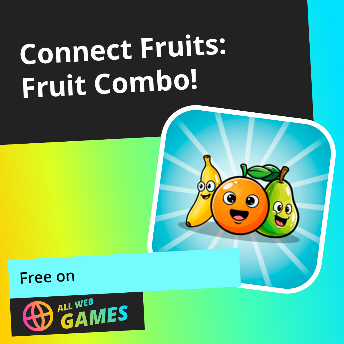 Connect Fruits: Fruit Combo!: Play Online For Free On AllWebGames
