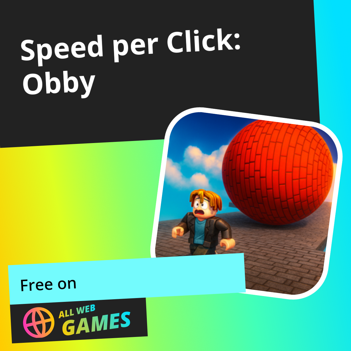 Speed per Click: Obby (by liss48): Play Online For Free On AllWebGames