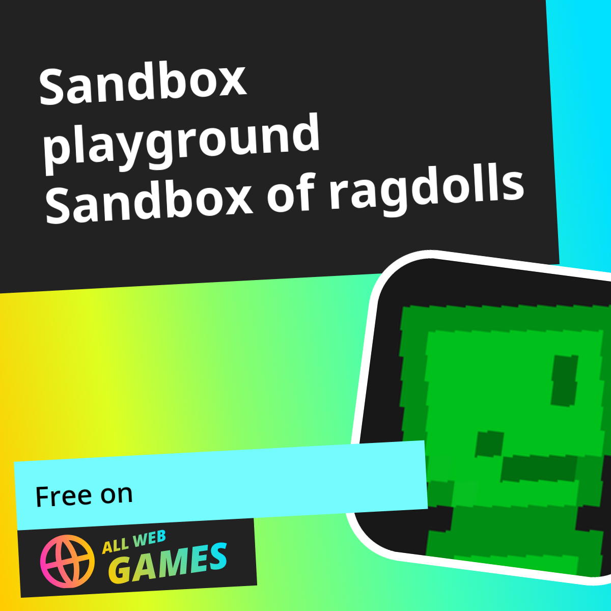 Sandbox playground Sandbox of ragdolls (by DumarGame): Play Online For Free On AllWebGames