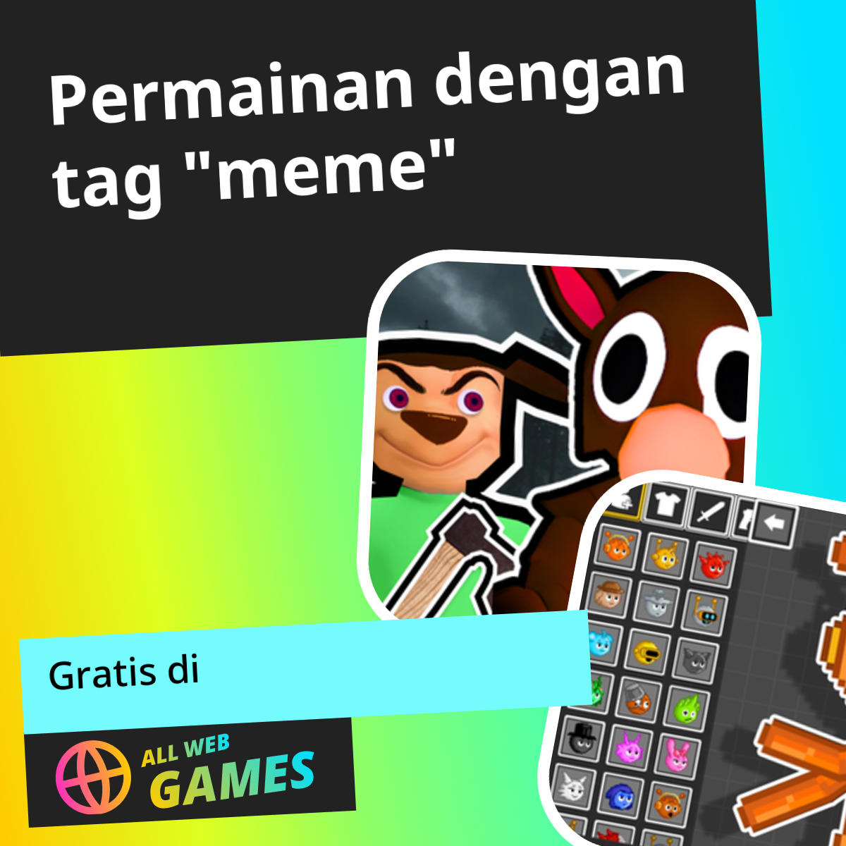 Meme game - Mainkan Online secara Gratis di AllWebGames