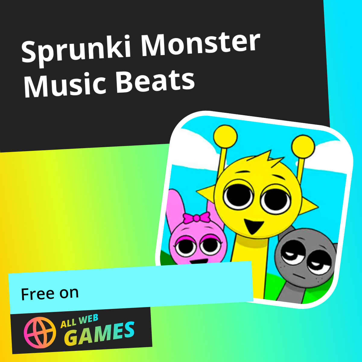 Sprunki Monster Music Beats (by DarkPlay): Play Online For Free On ...