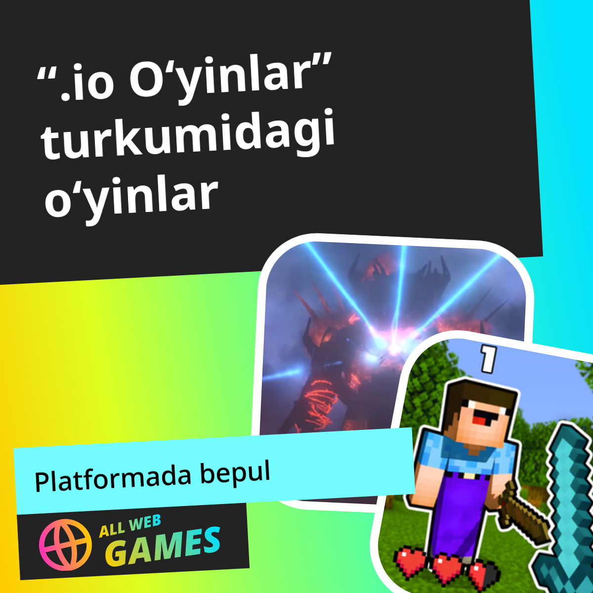 O'yinlar. Io onlayn: bepul O'ynang AllWebGames