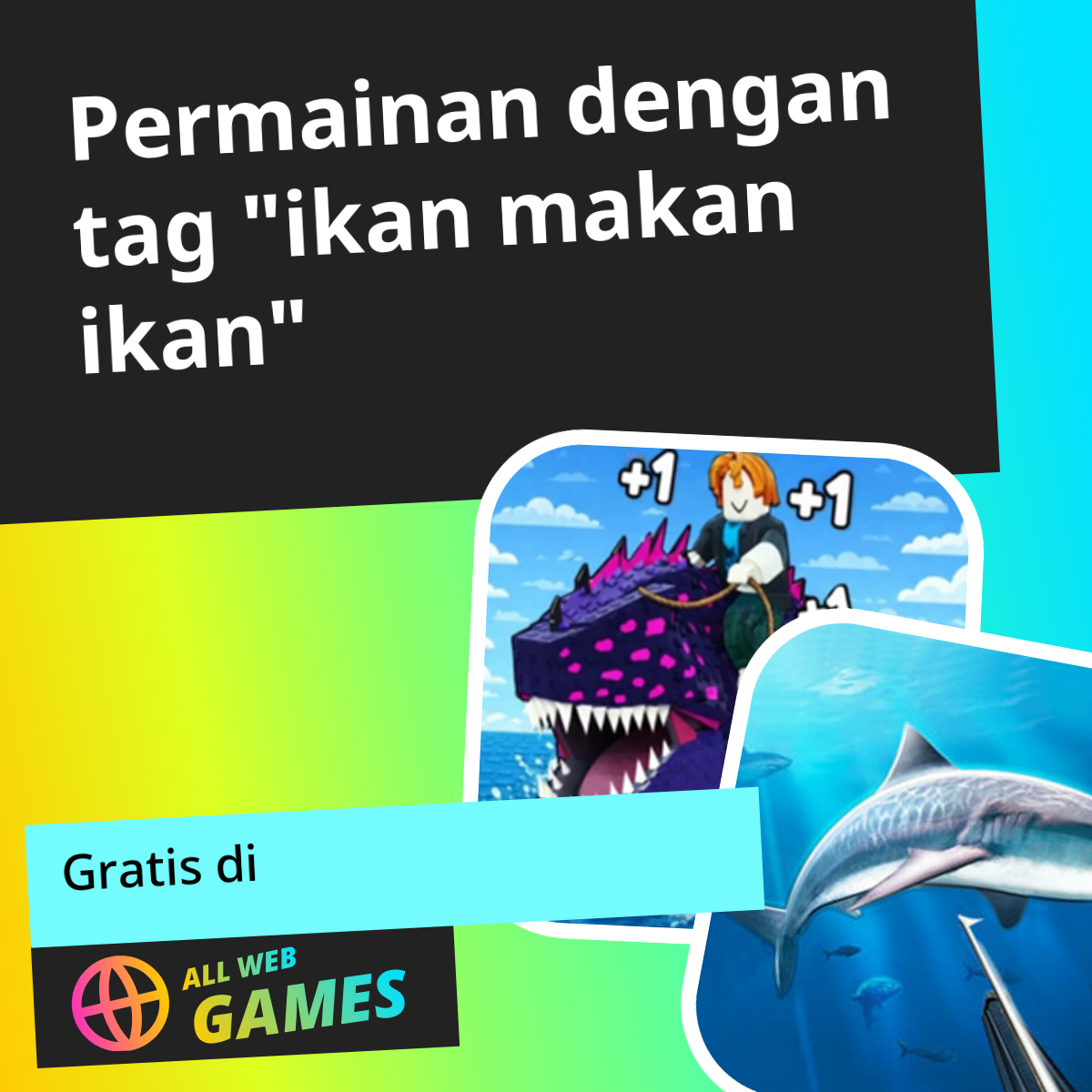 Ikan makan ikan game - Mainkan Online secara Gratis di AllWebGames
