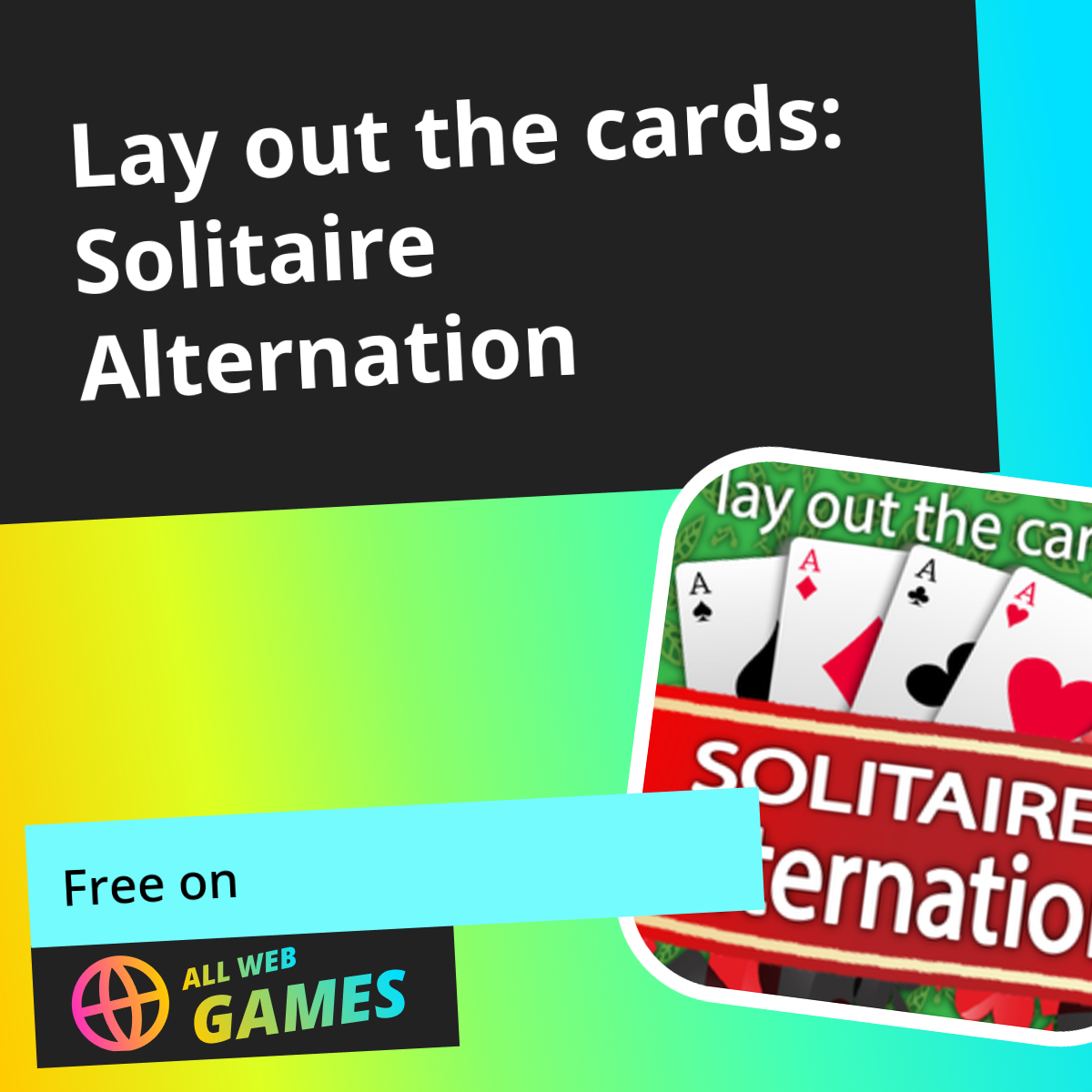 Lay out the cards: Solitaire Alternation (by NewNSoft): Play Online For ...