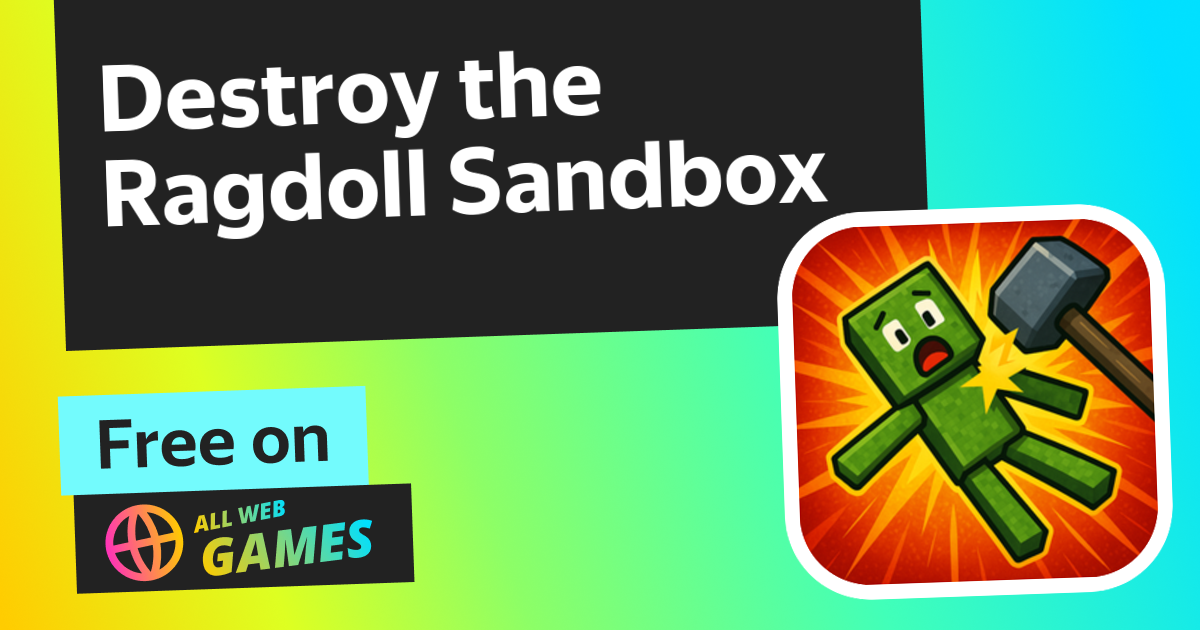 Destroy the Ragdoll Sandbox (by RandomGames): Play Online For Free On ...