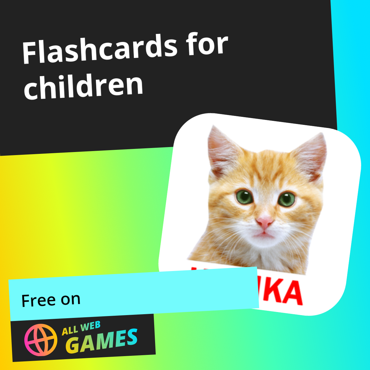 Flashcards for children: Play Online For Free On AllWebGames