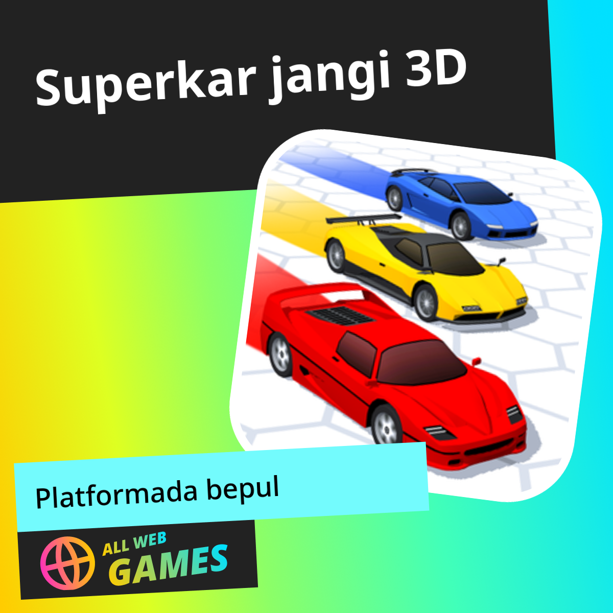 Superkar jangi 3D (Awesome Entertainmentʼdan) – AllWebGamesʼda bepul onlayn oʻynang