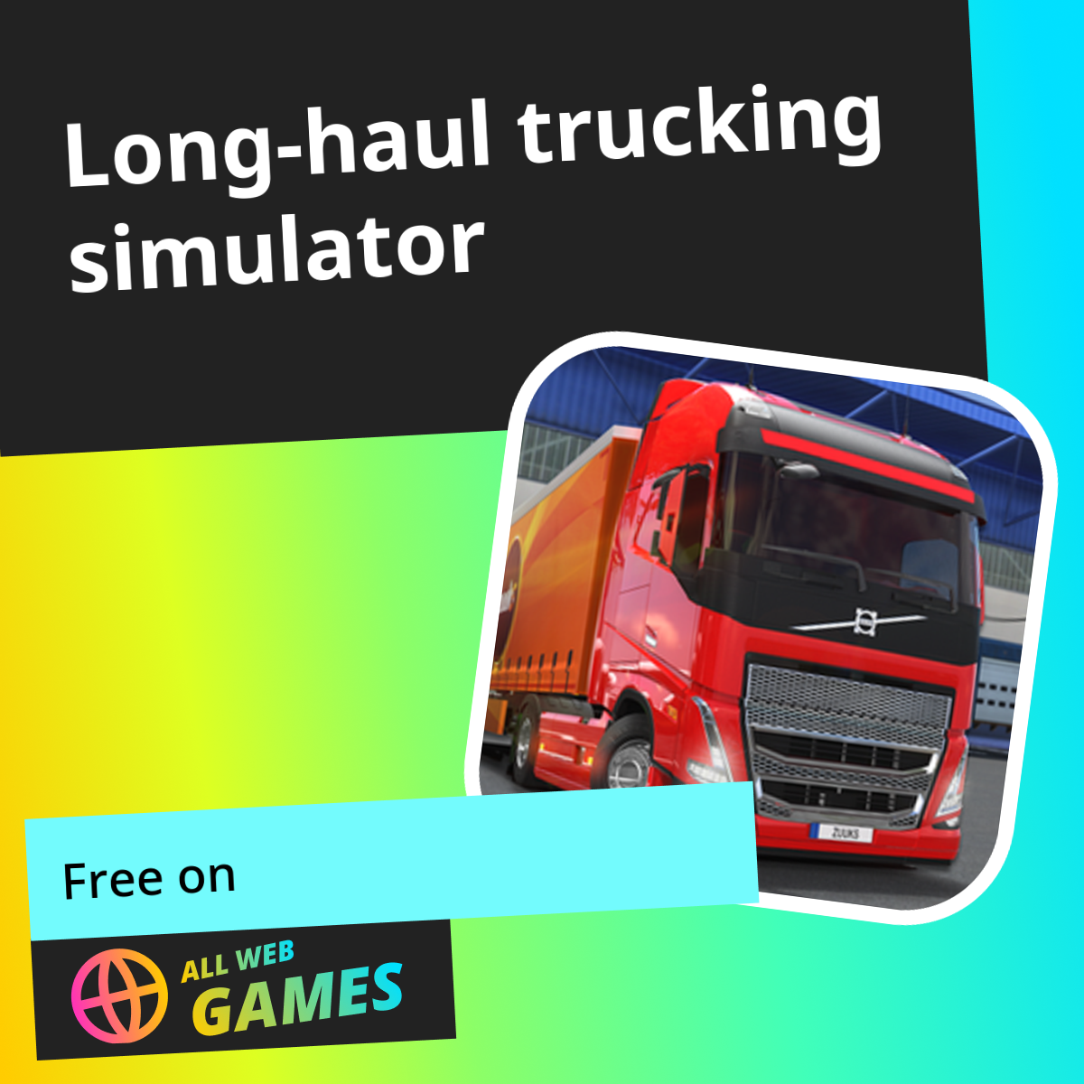 Long-haul trucking simulator: Play Online For Free On AllWebGames