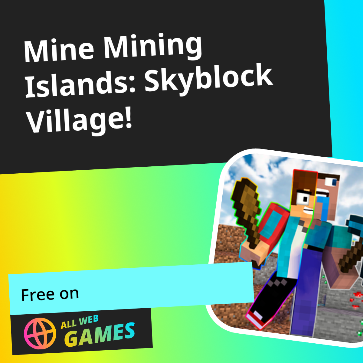 Mine Mining Islands: Skyblock Village! (by C4S.SHA): Play Online For ...