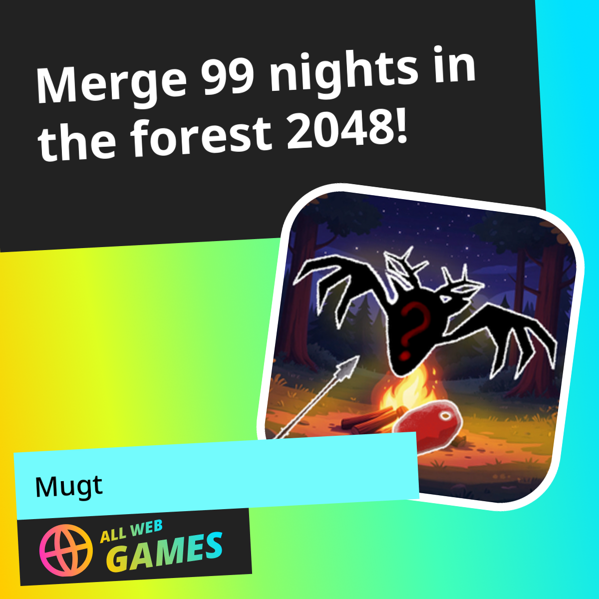 Merge 99 nights in the forest 2048! (döredijiniň Flysi Games ...
