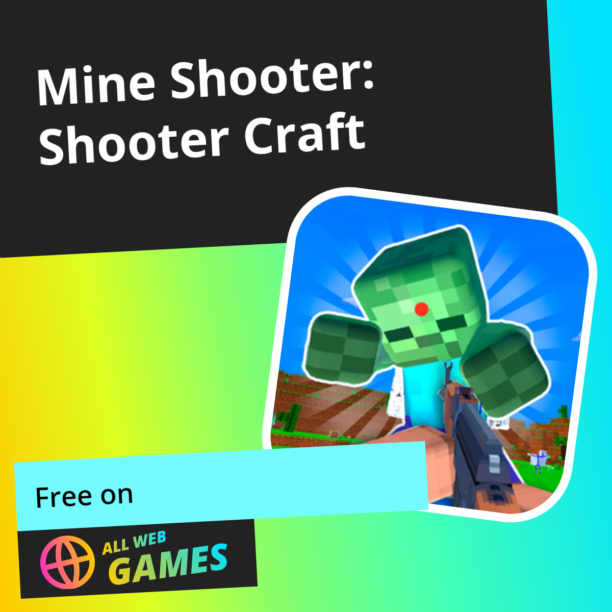 Mine Shooter: Shooter Craft (by milk game): Play Online For Free On ...