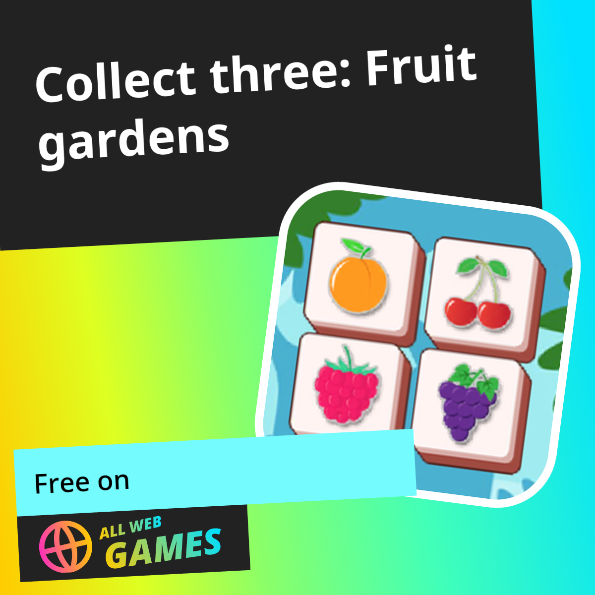 Collect three: Fruit gardens (by Play Game): Play Online For Free On ...