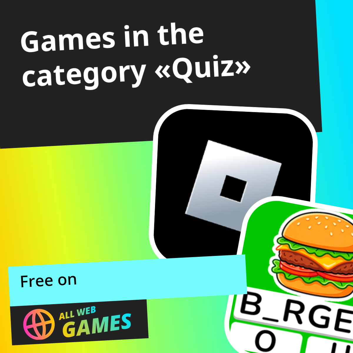 Quiz Games - Play Online for Free on AllWebGames