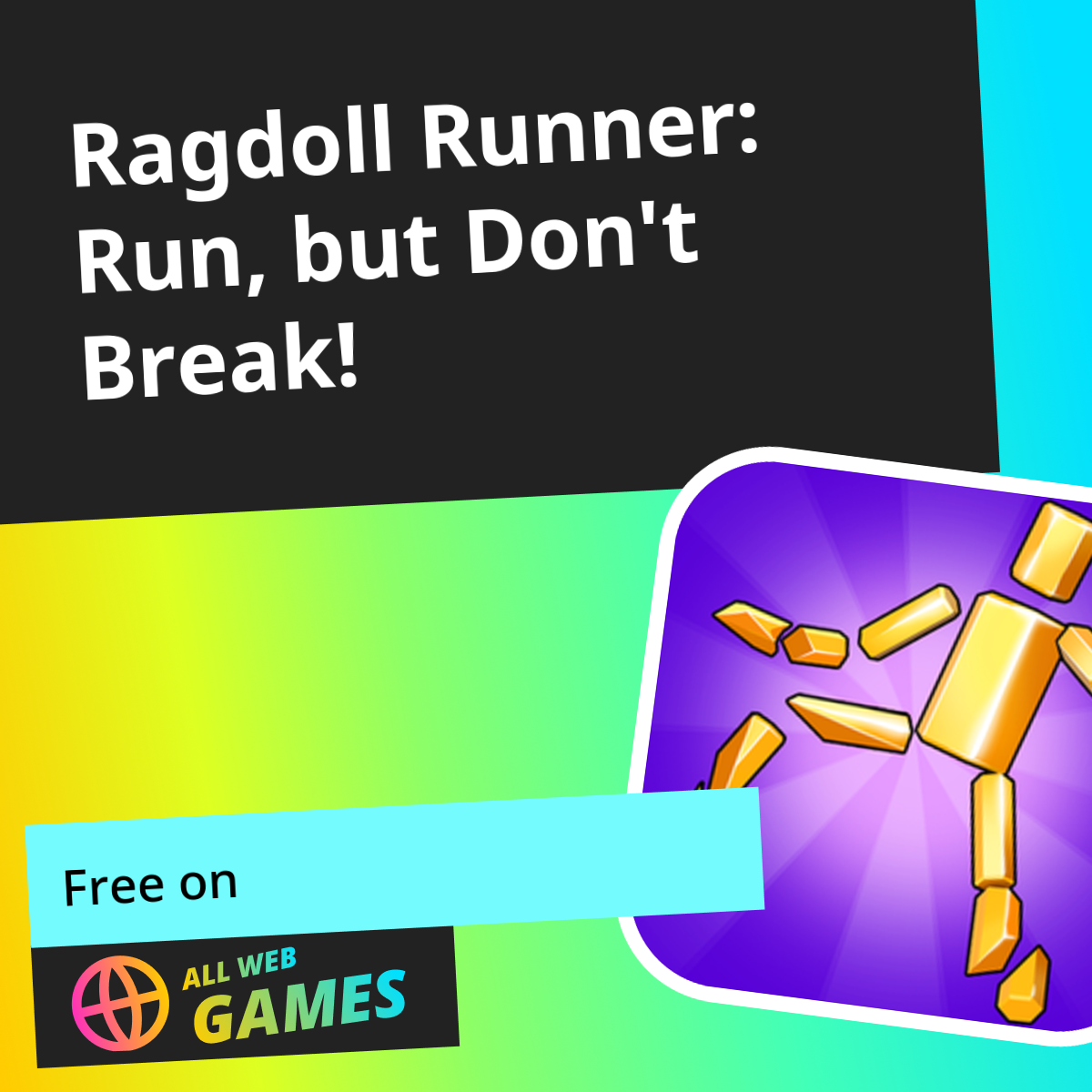 Ragdoll Runner: Run, but Don't Break! (by Eccentric): Play Online For Free On AllWebGames