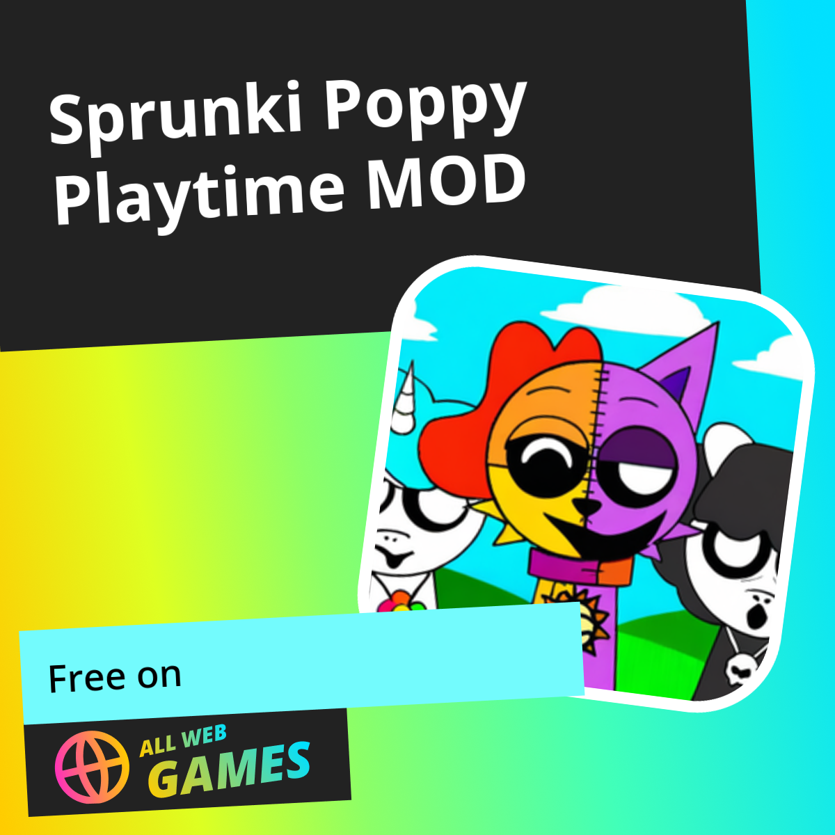 Sprunki Poppy Playtime MOD (by Atlas of Games): Play Online For Free On ...