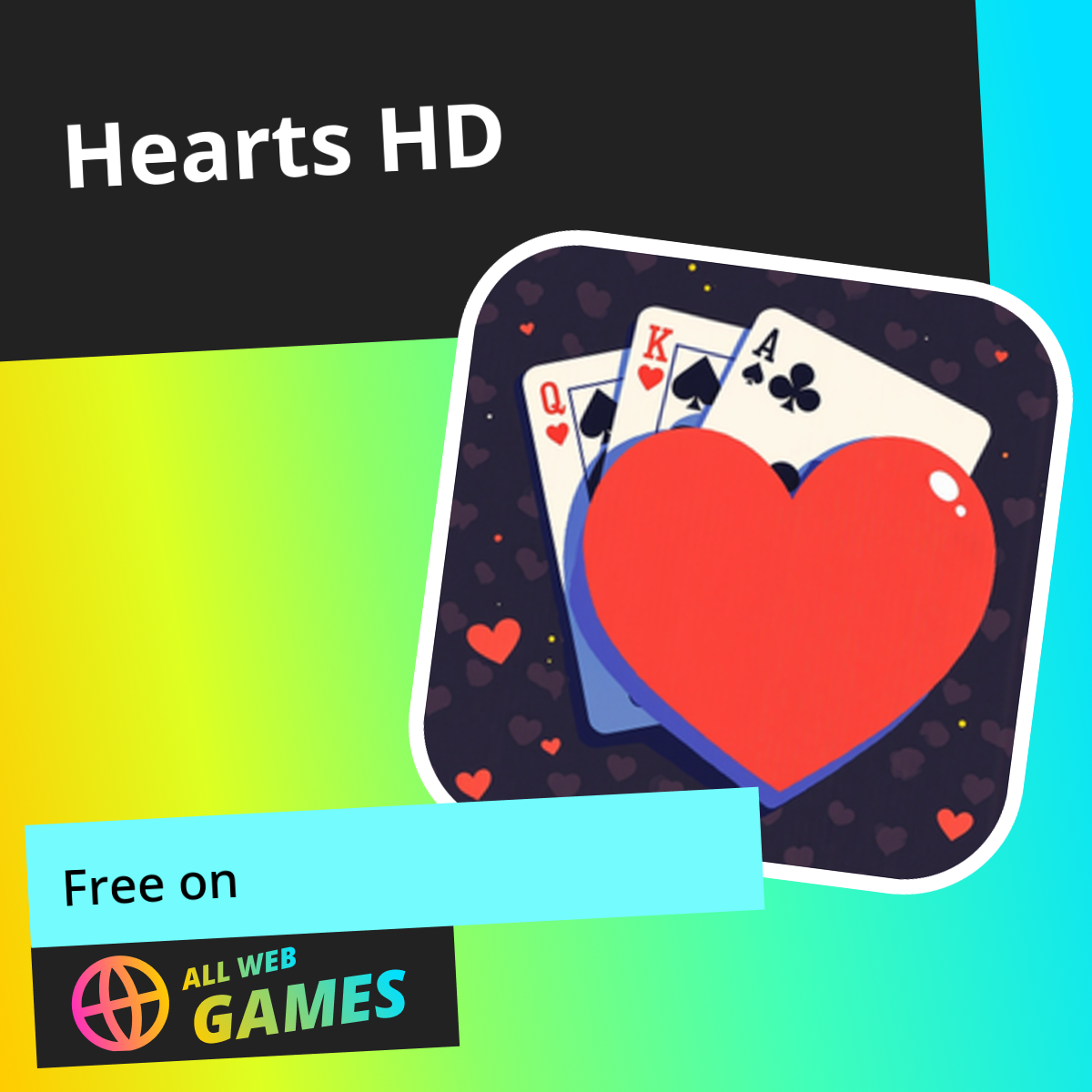 Hearts HD: Play Online For Free On AllWebGames
