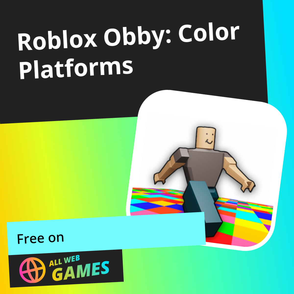 Roblox Obby: Color Platforms (by DOGSTUDIO): Play Online For Free On ...