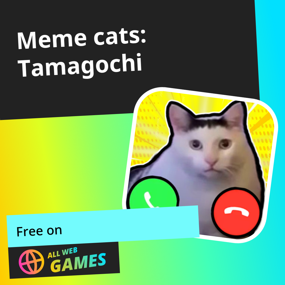 Meme cats: Tamagochi: Play Online For Free On AllWebGames