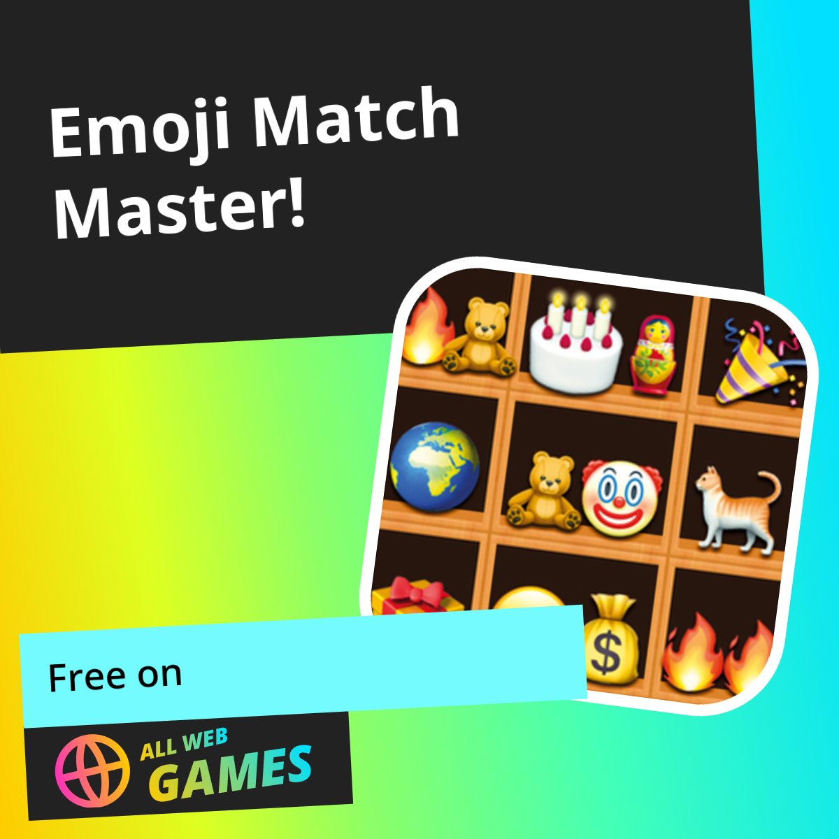 Emoji Match Master!: Play Online For Free On AllWebGames