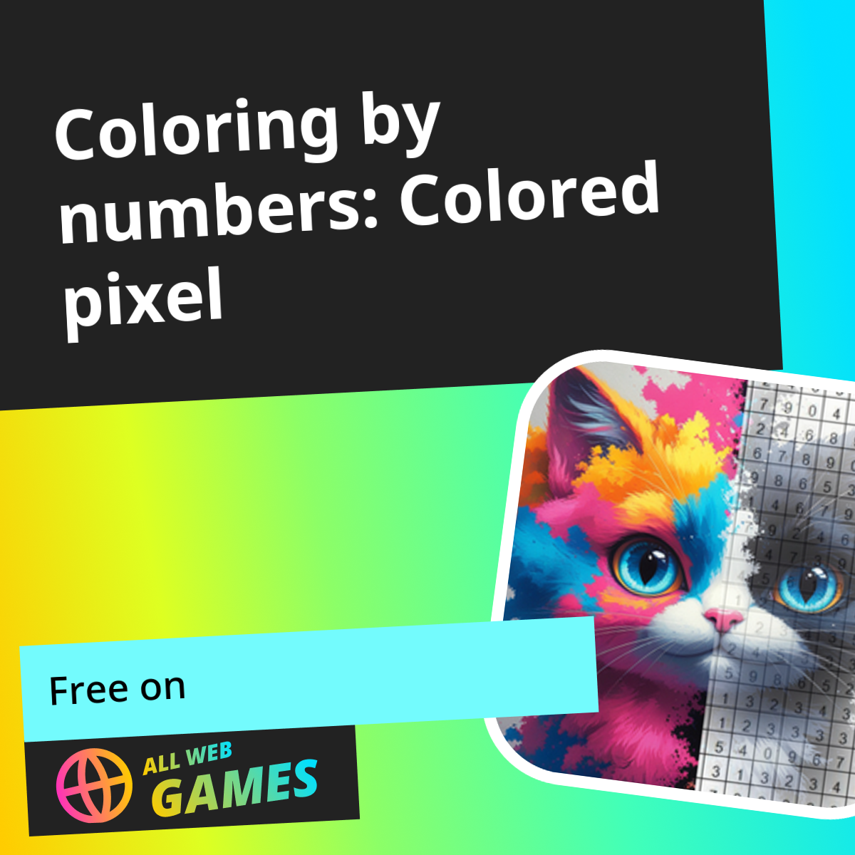 Coloring by numbers: Colored pixel (by GreenMan Games): Play Online For ...
