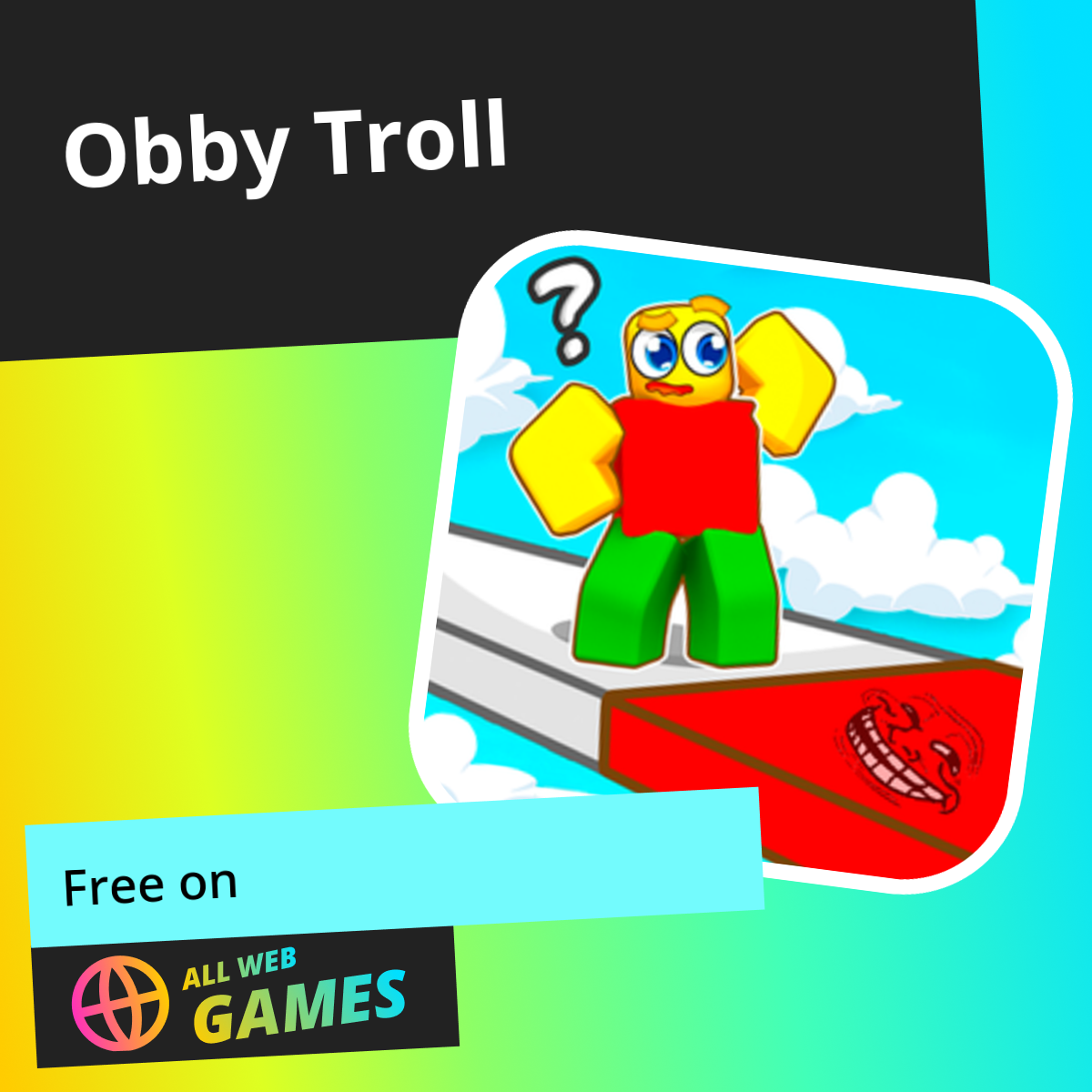 Obby Troll (by KeferMage): Play Online For Free On AllWebGames