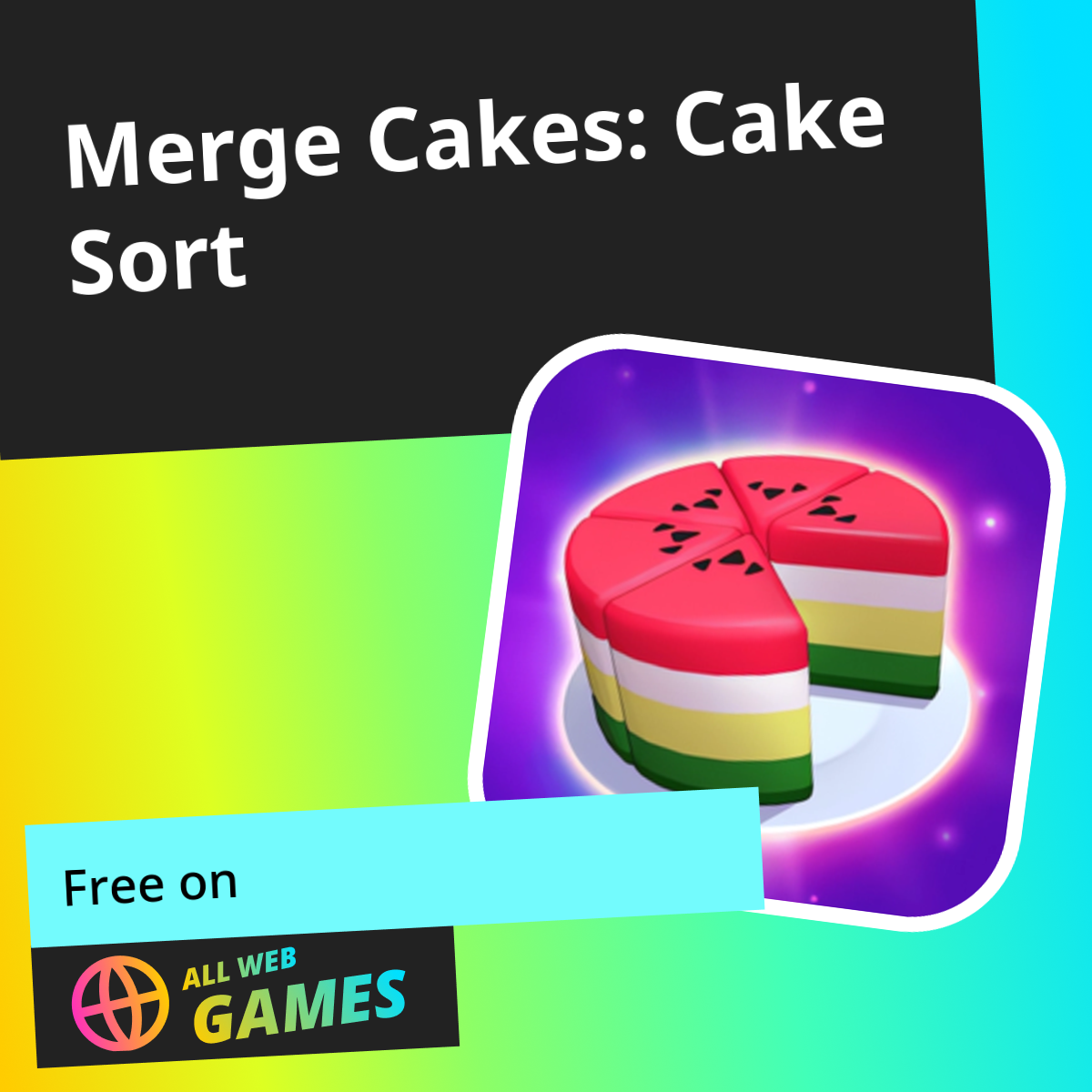 Merge Cakes: Cake Sort (by Linder): Play Online For Free On AllWebGames