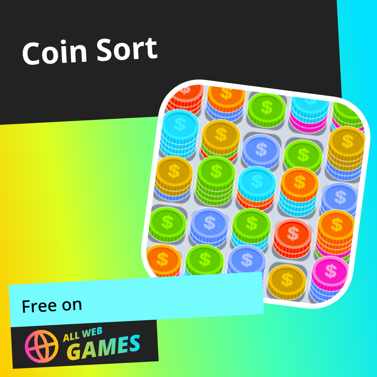 Coin Sort (by Taber Play): Play Online For Free On AllWebGames