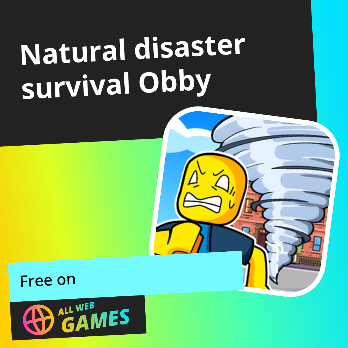 Natural disaster survival Obby (by Syncode Games): Play Online For Free ...