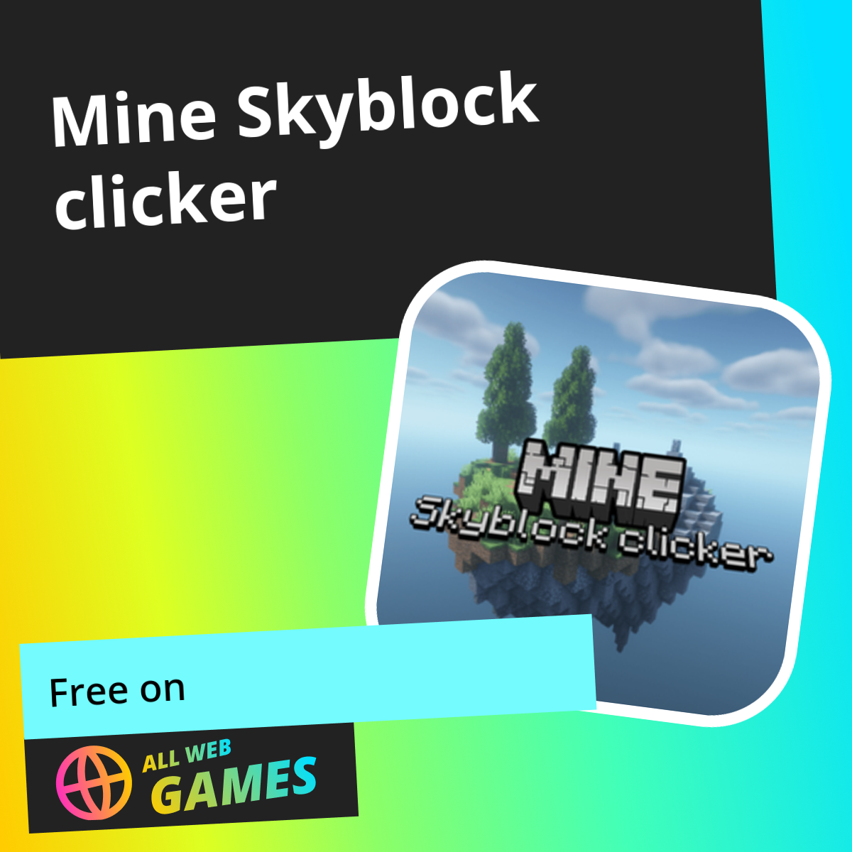 Mine Skyblock clicker (by Duende Interactive): Play Online For Free On AllWebGames