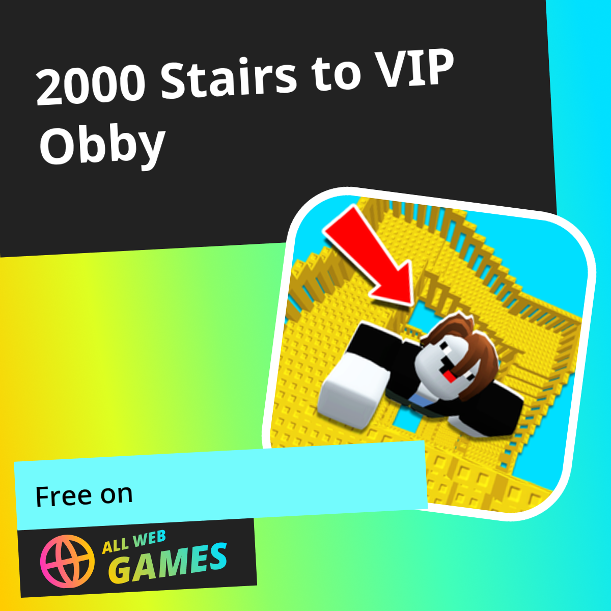 2000 Stairs to VIP Obby (by syrHamster): Play Online For Free On ...