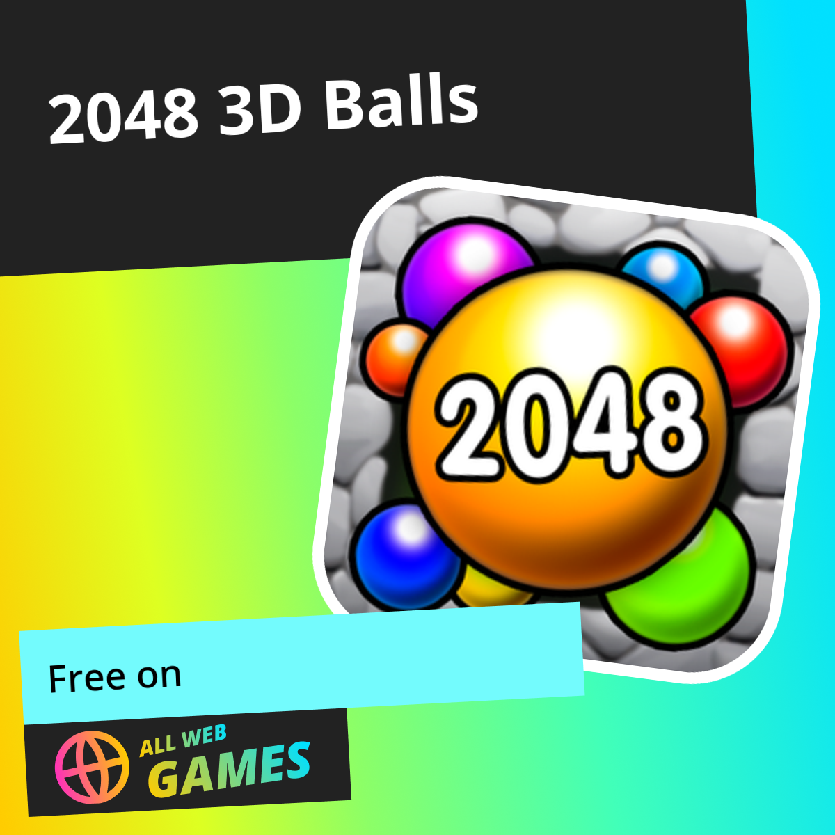 2048 3D Balls (by Plazy): Play Online For Free On AllWebGames