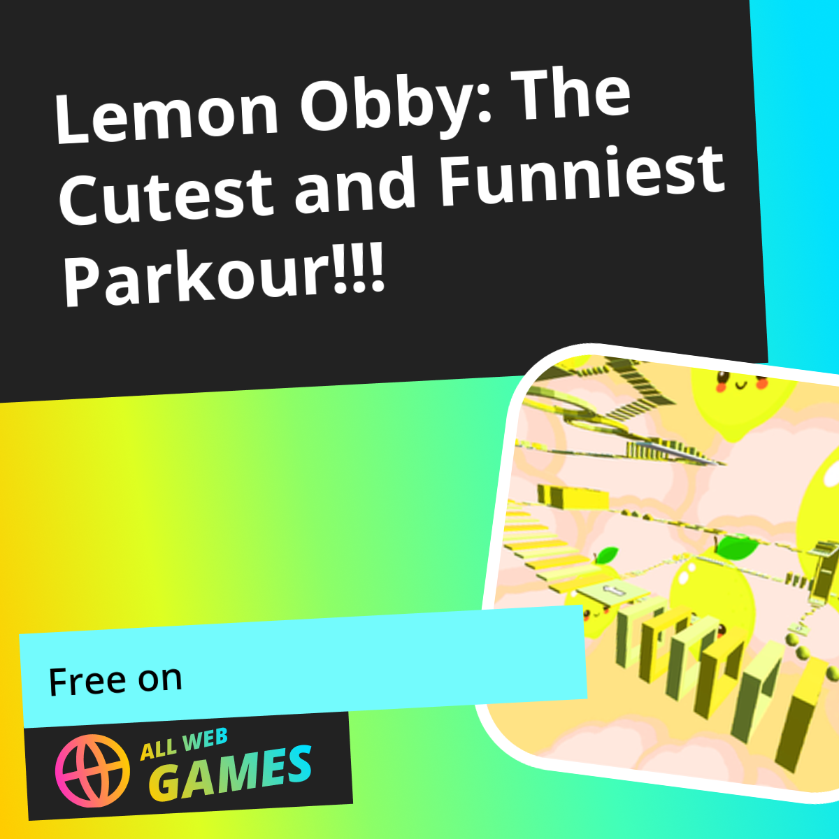Lemon Obby: The Cutest and Funniest Parkour!!! (by 2V_Studio): Play ...