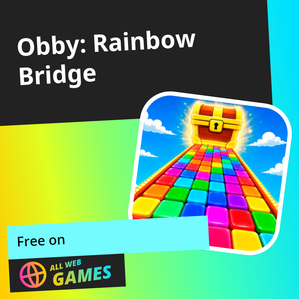 Obby: Rainbow Bridge: Play Online For Free On AllWebGames