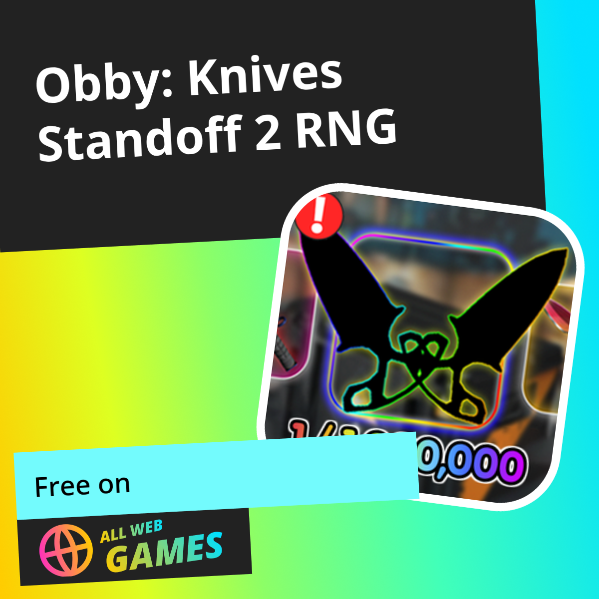 Obby: Knives Standoff 2 RNG (by M8X Studio): Play Online For Free On ...