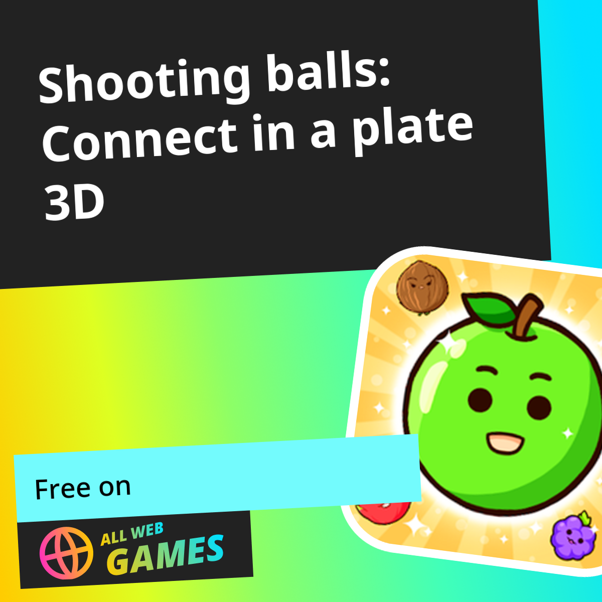 Shooting balls: Connect in a plate 3D (by AKSPLAY): Play Online For Free On AllWebGames