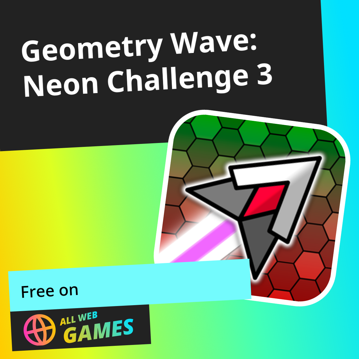 Geometry Dash Hyper Wave: Neon Challenge 3 (by IceRainWave): Play ...